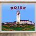 Boise Poster, Boise Depot Print, Idaho Print, Boise Print, Vintage ...