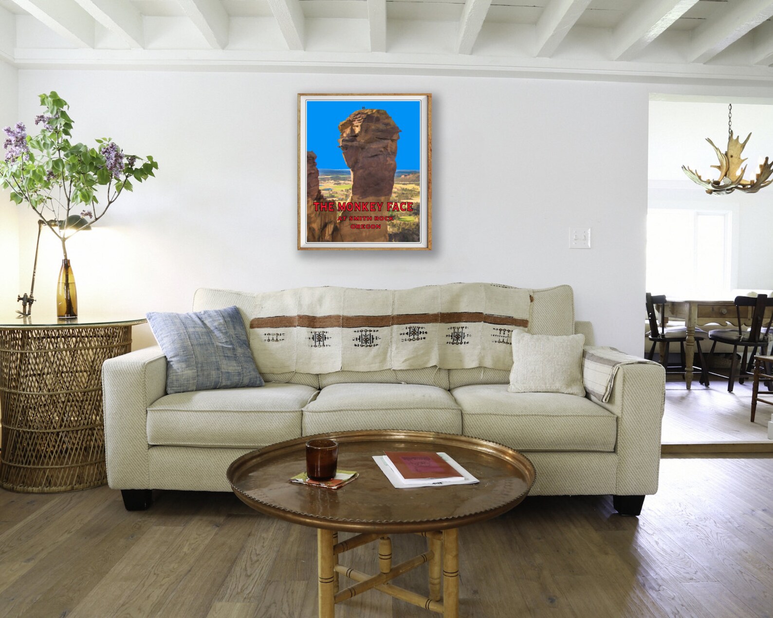 Smith Rock Poster Rock Climbing Poster Smith Rock Print - Etsy