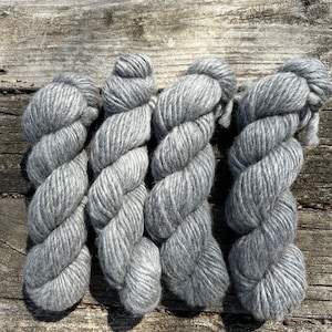 Super Bulky 100% USA Alpaca Lopi Style Yarn, 80 or 100 Yd, 1 Ply, From ...