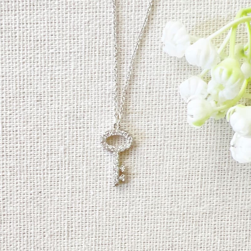 Key Necklace - Etsy