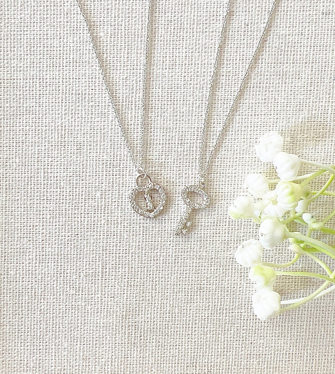 Sterling Silver Lock Necklace, Heart Lock Necklace, Love Lock Necklace ...