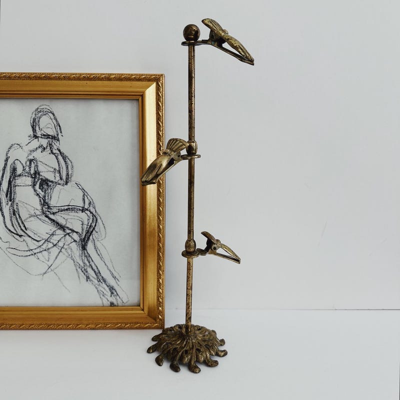 Brass Letter Holder - Etsy