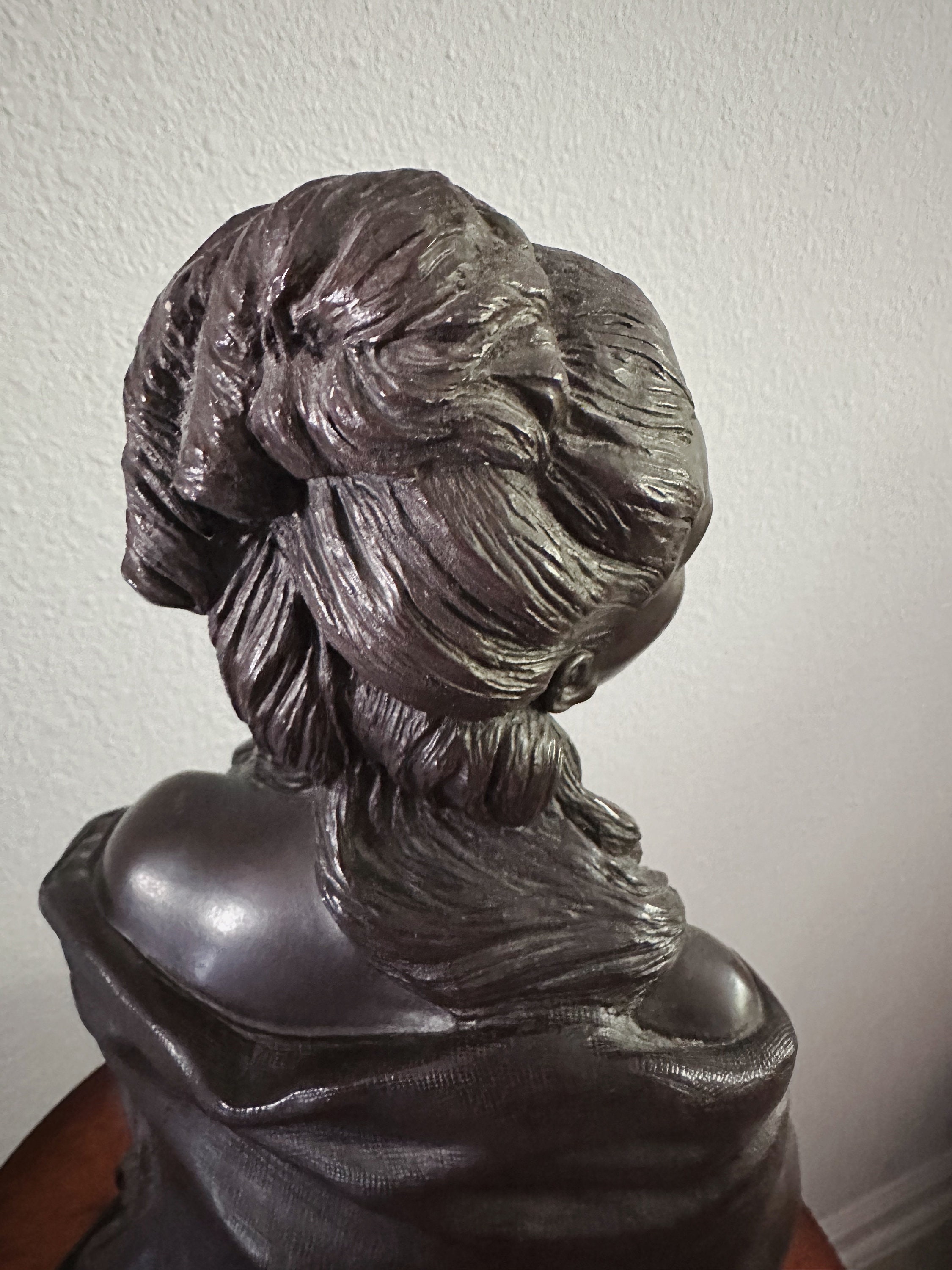 Vintage Austin Production Lady Bust Sculpture/de Cesar Signed 1992 - Etsy