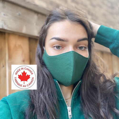 Three Layer Face Mask Reusable 100% Soft Cotton and Chiffon | Etsy