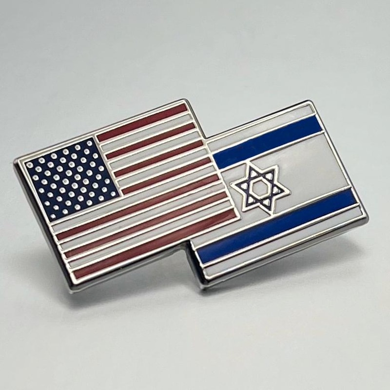 Lapel Pin Israel and Usa - Etsy