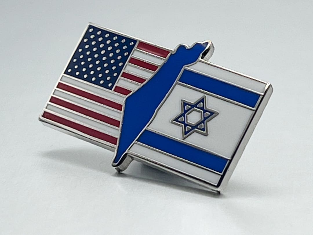 Israel Lapel Pin - "achdut" (unity) - Etsy