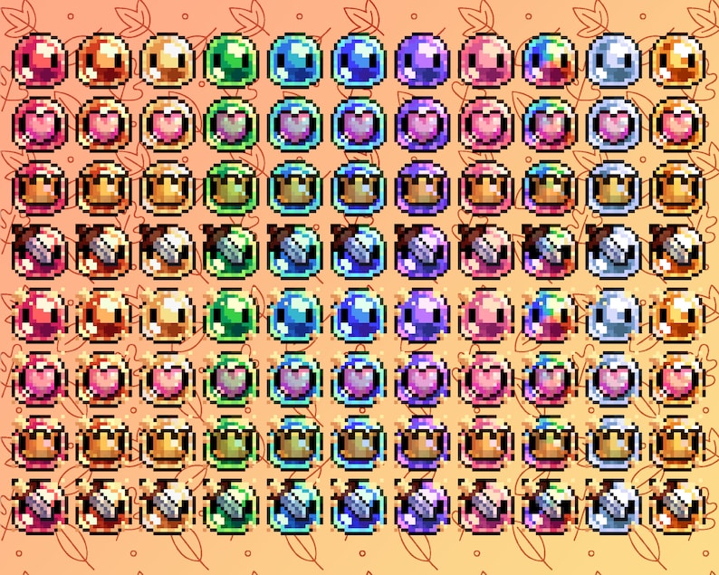 88 Twitch Slime Badges / Instant Download, Cute RPG Gaming Slime Badges - Etsy