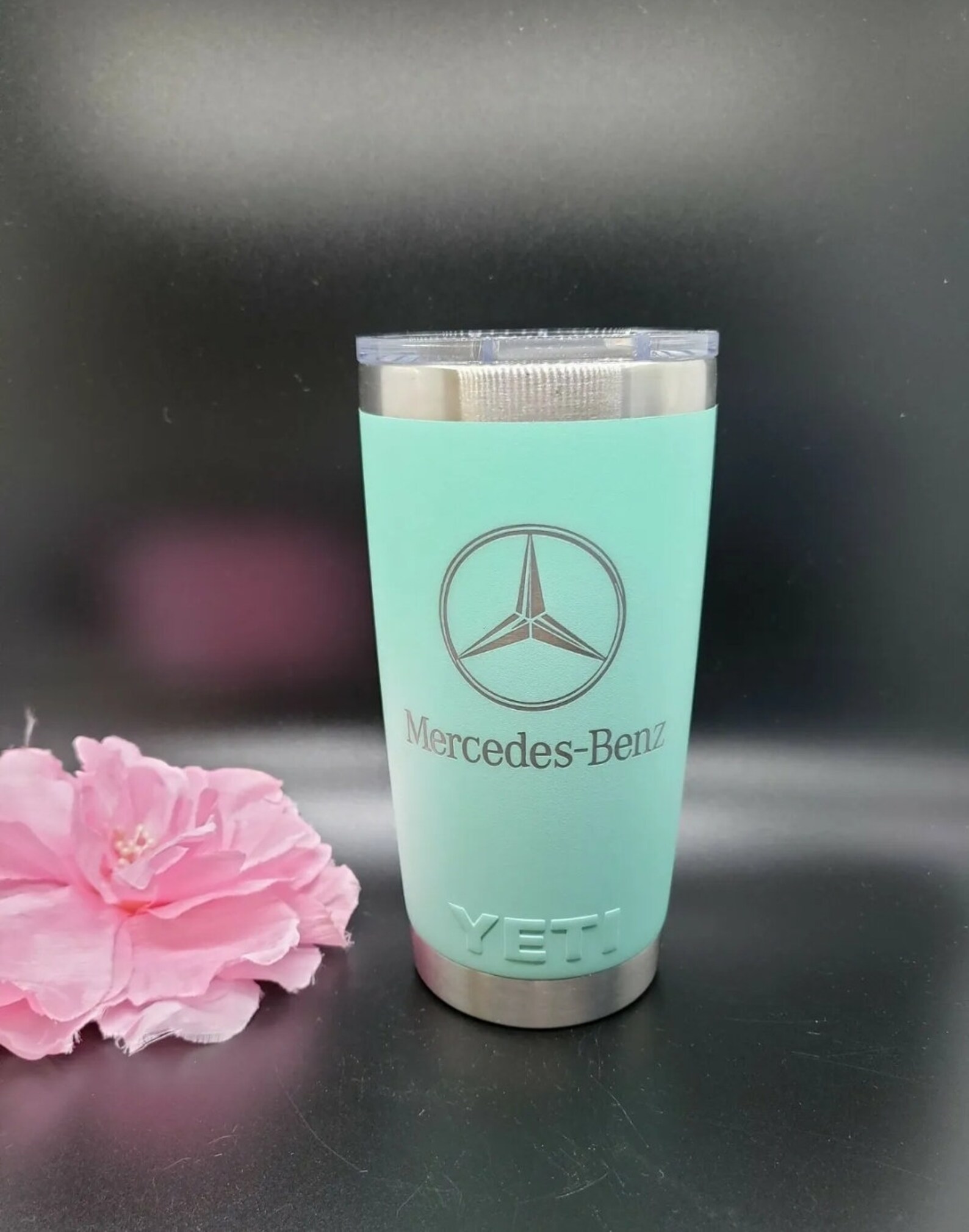 Laser Engraved Yeti Tumbler 20oz.(mercedes-benz). - Etsy