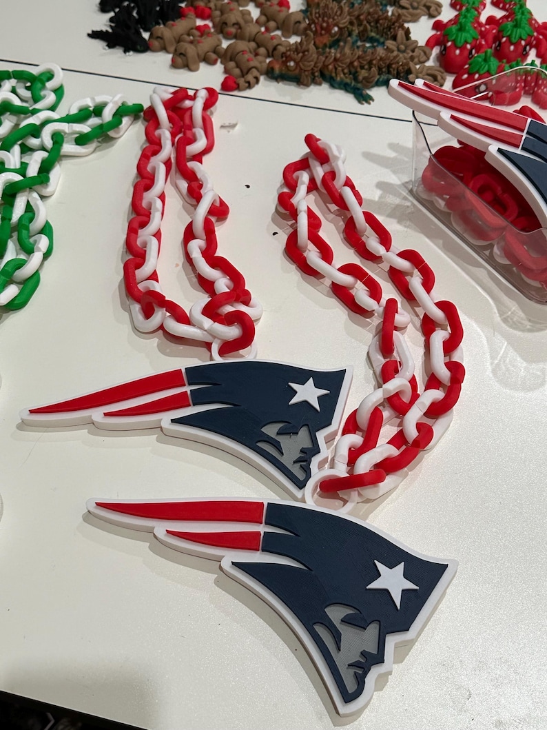 Custom Hype Chain, 3d Printed Cheer Baseball Football - Etsy