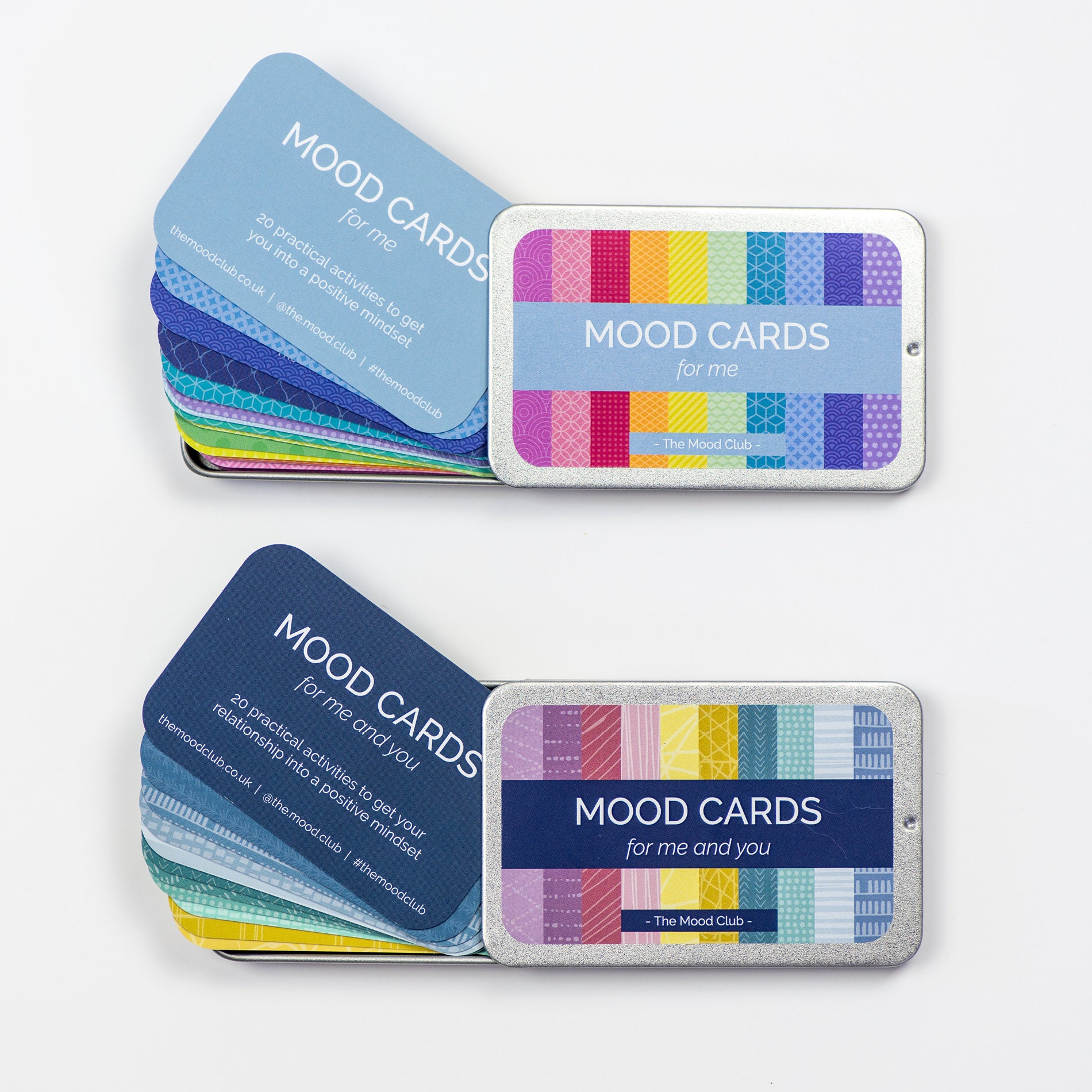 Bundle of Mood Cards Daily Affirmation for Wellbeing and Positive ...