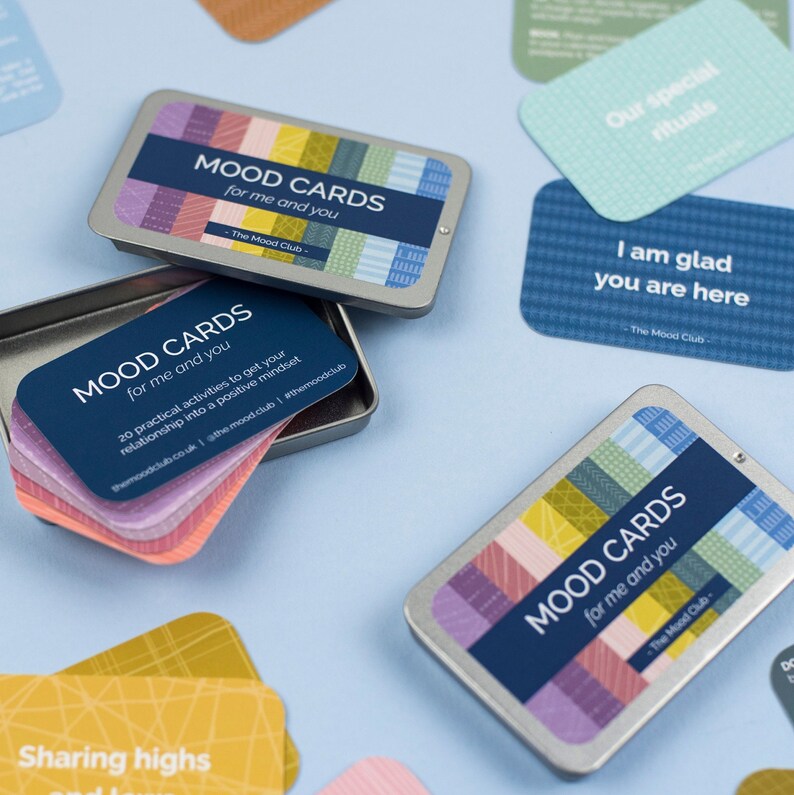 Mood Cards for me and you: 20 activities to get your | Etsy