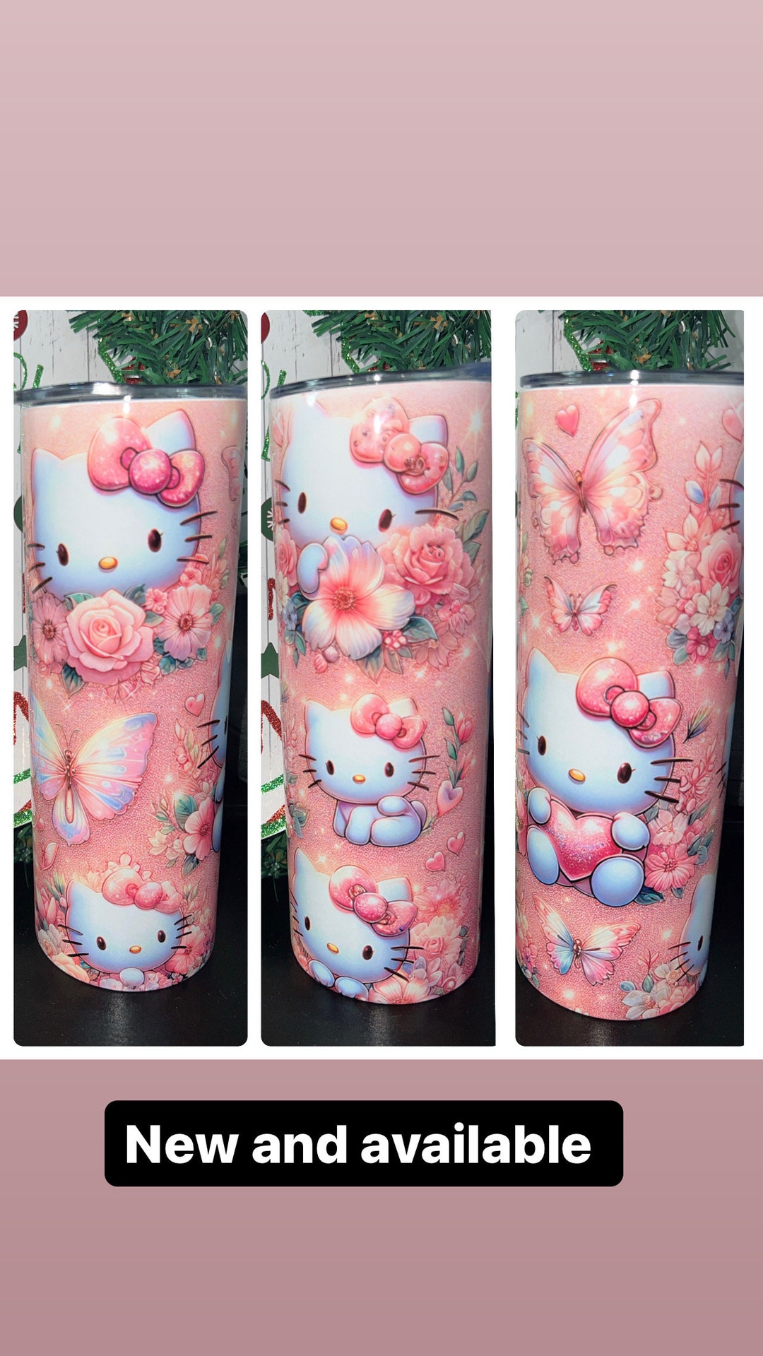 HK Pink Tumbler Stainless Steel - Etsy
