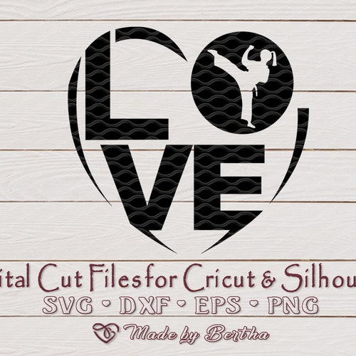 Karate Girl SVG Karate Girl Silhouette Taekwondo Girl - Etsy