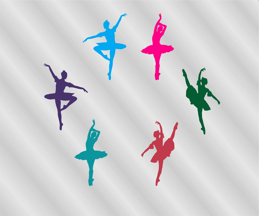 Ballerina Clipart, Ballerina Silhouette, Ballet Dancer Vector Image ...