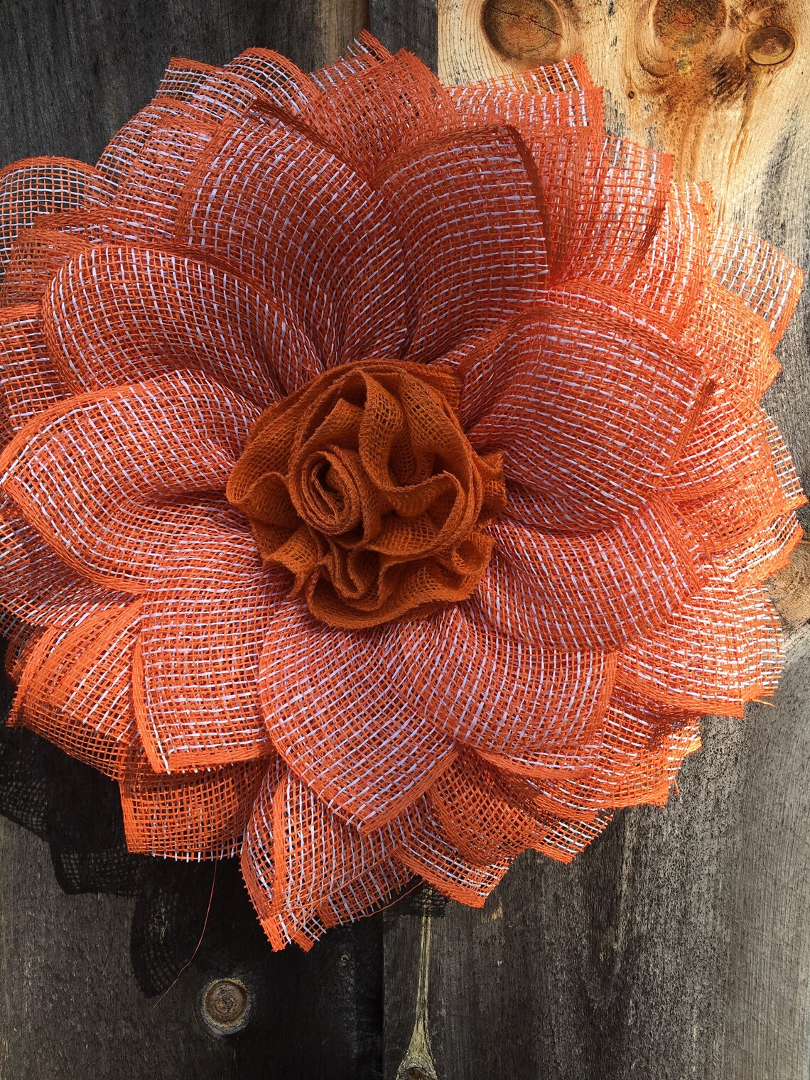 Rustic Flower Wreath, Farmhouse Flower, Front Door Wreath, Everyday ...