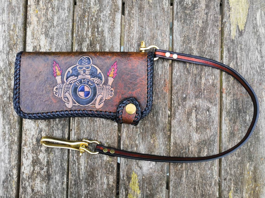 Bmw Biker Wallet - Etsy