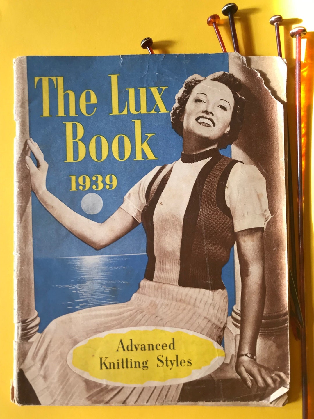 The LUX BOOK 1939 Knitting Patterns Booklet for Women Men Boys Girls ...