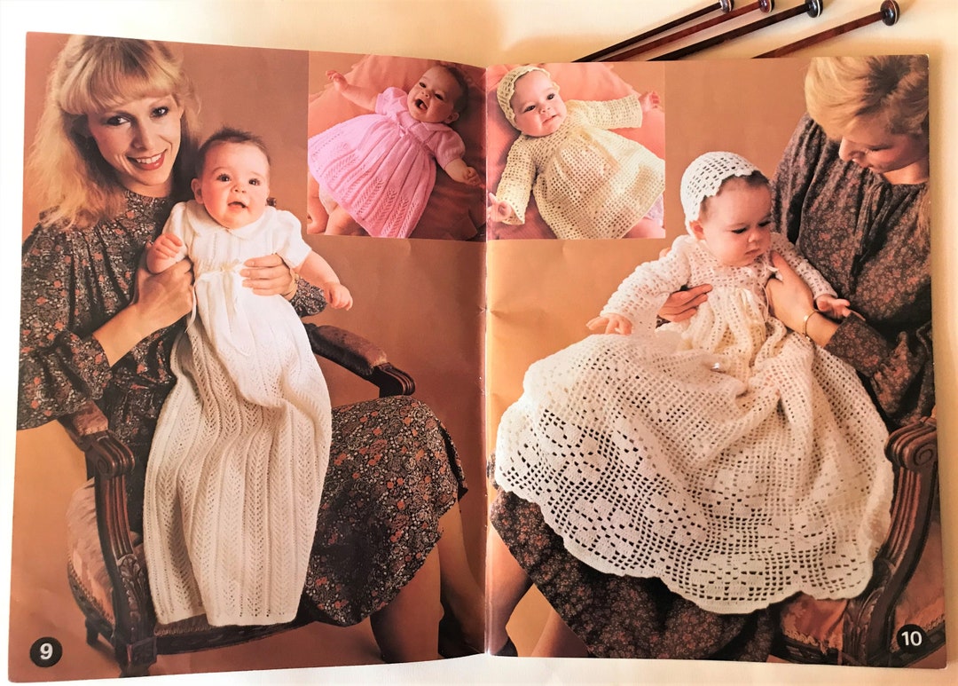 PATONS 611 Baby Knitting Pattern Book babytime - Etsy