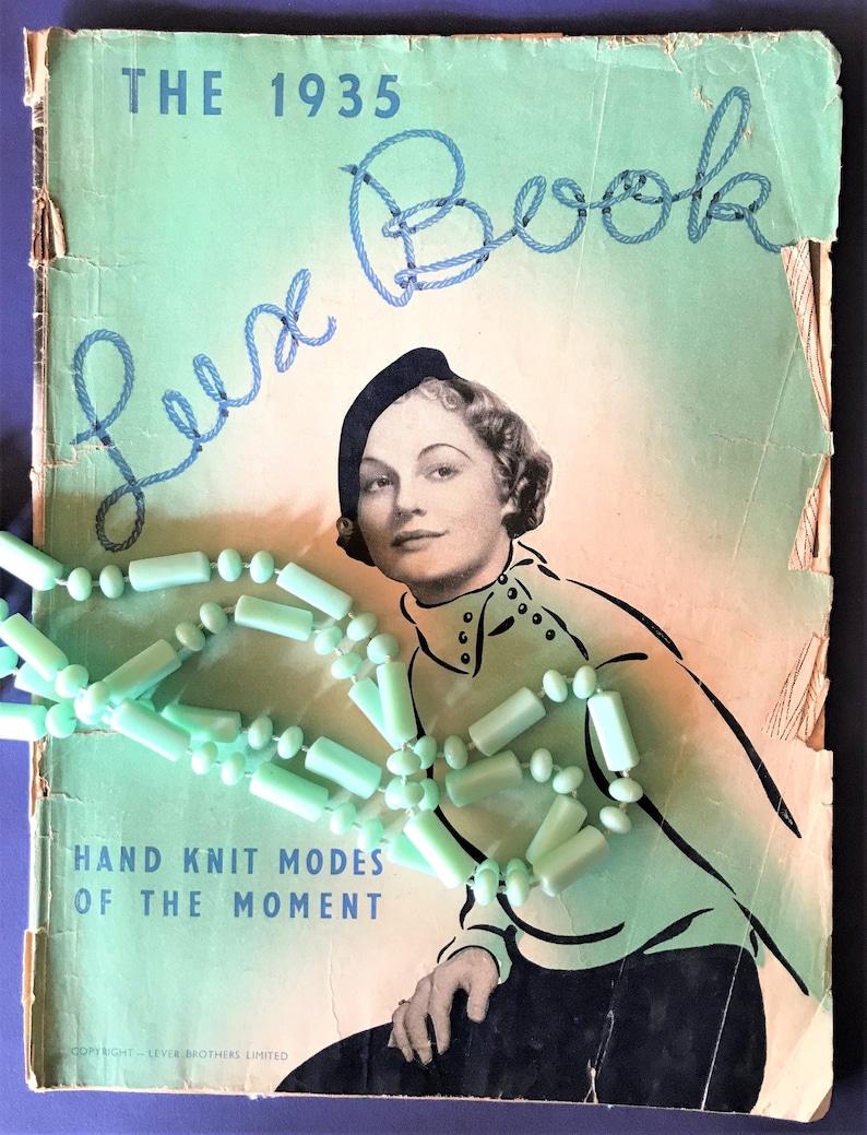 The LUX BOOK 1935 Knitting Patterns Booklet for Women Men Boys | Etsy