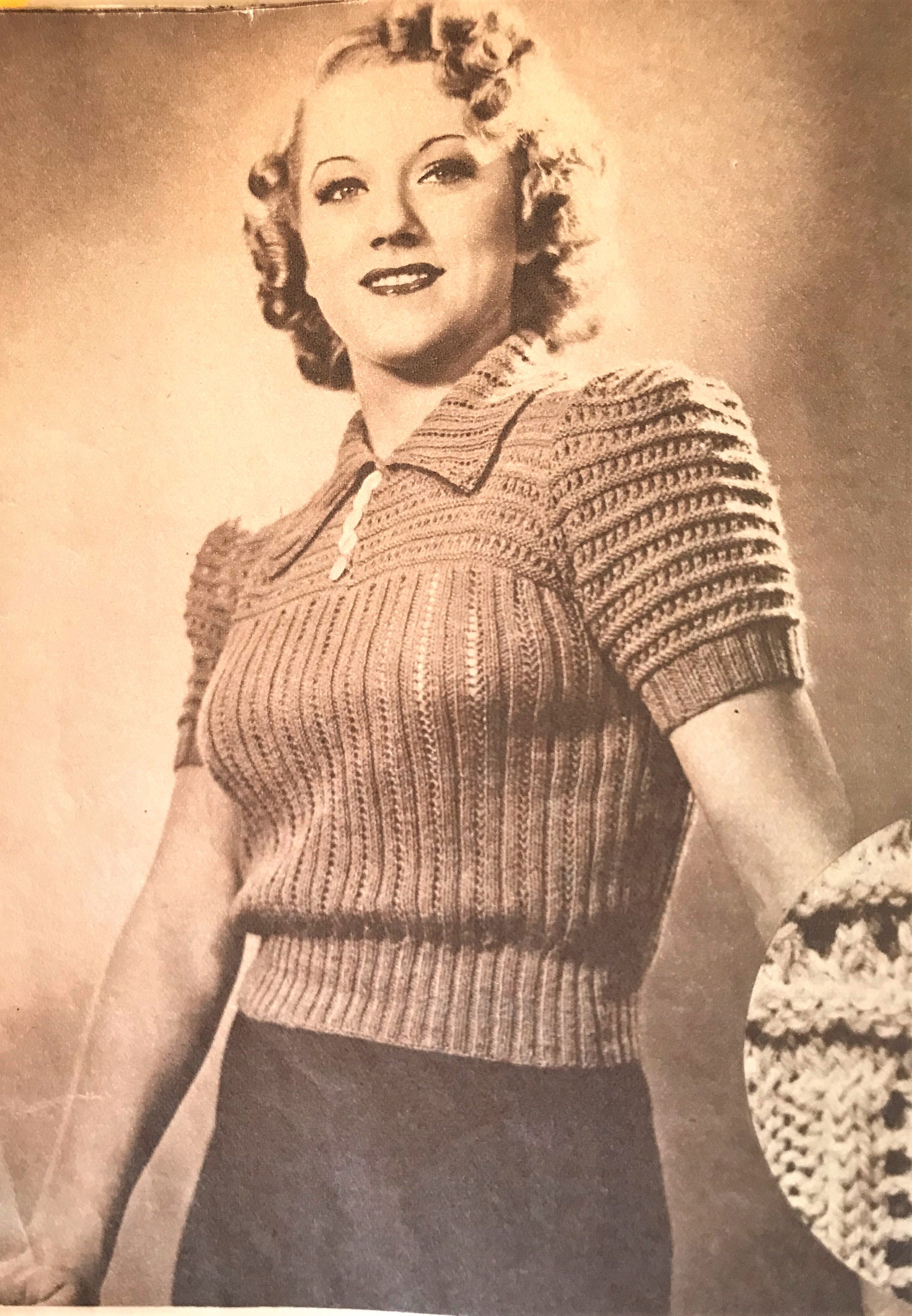 The LUX BOOK 1939 Knitting Patterns Booklet for Women Men Boys Girls ...