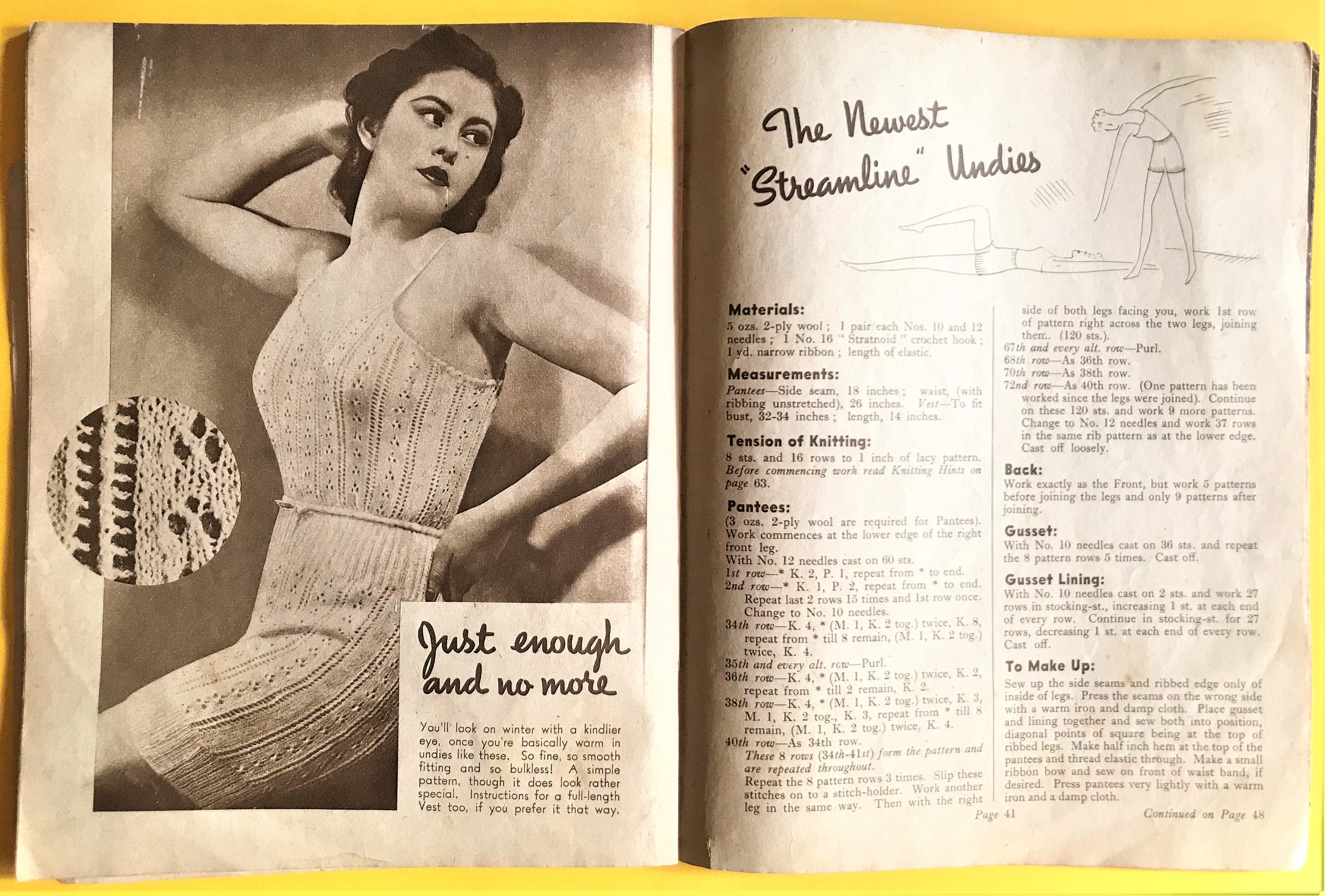 The LUX BOOK 1939 Knitting Patterns Booklet for Women Men Boys Girls ...