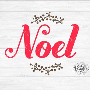 Instant SVG/DXF/PNG Noel Script Svg, Christmas Svg, Christmas Decor ...