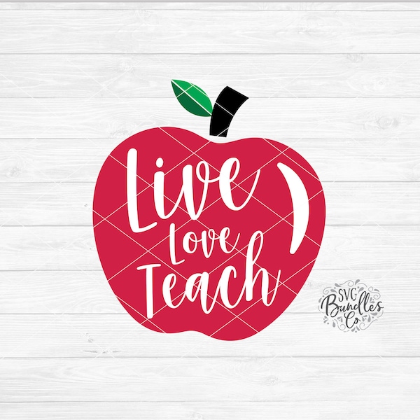 Live Love Teach - Etsy