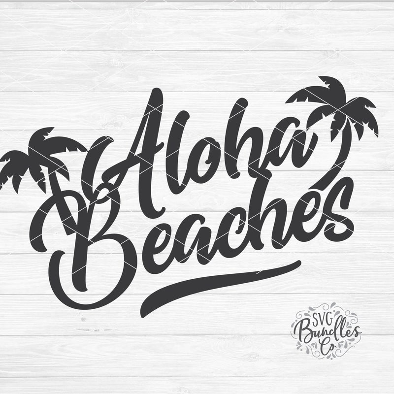 Aloha Svg - Etsy