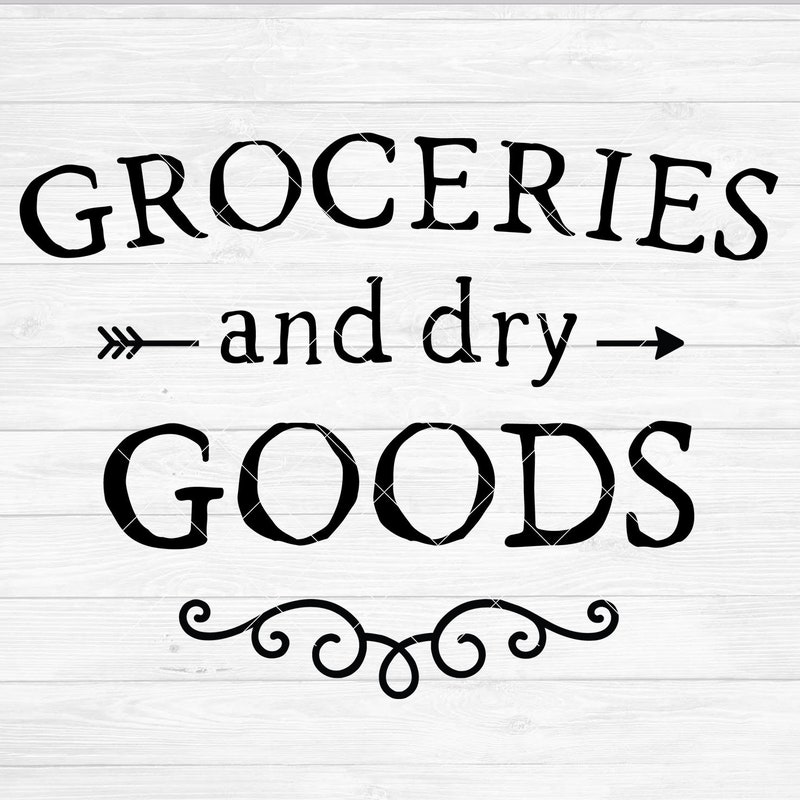 Groceries Sign - Etsy