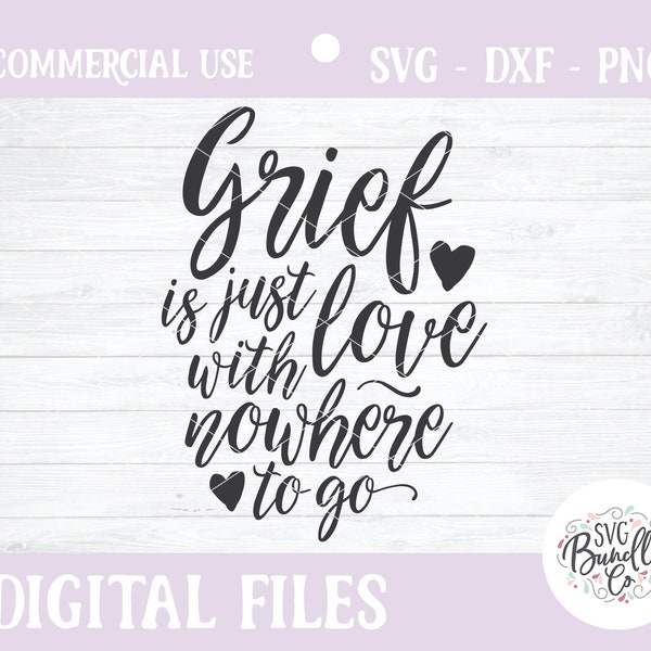 Grief Svg - Etsy