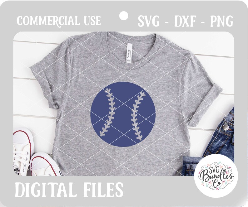 Instant SVG/DXF/PNG Simple Baseball Svg Baseball Svg Sports - Etsy