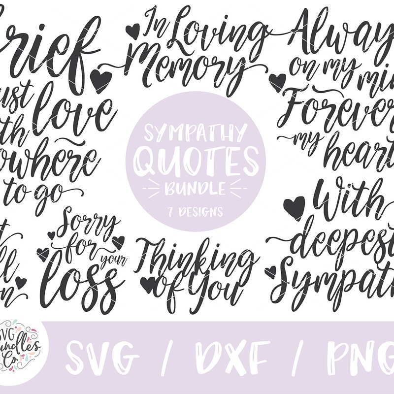 Grief Svg - Etsy