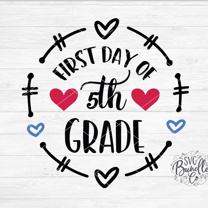 5th Grade Sign - Etsy