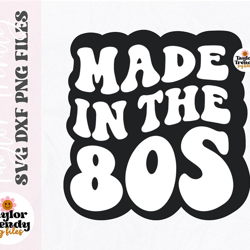 80s Svg File - Etsy