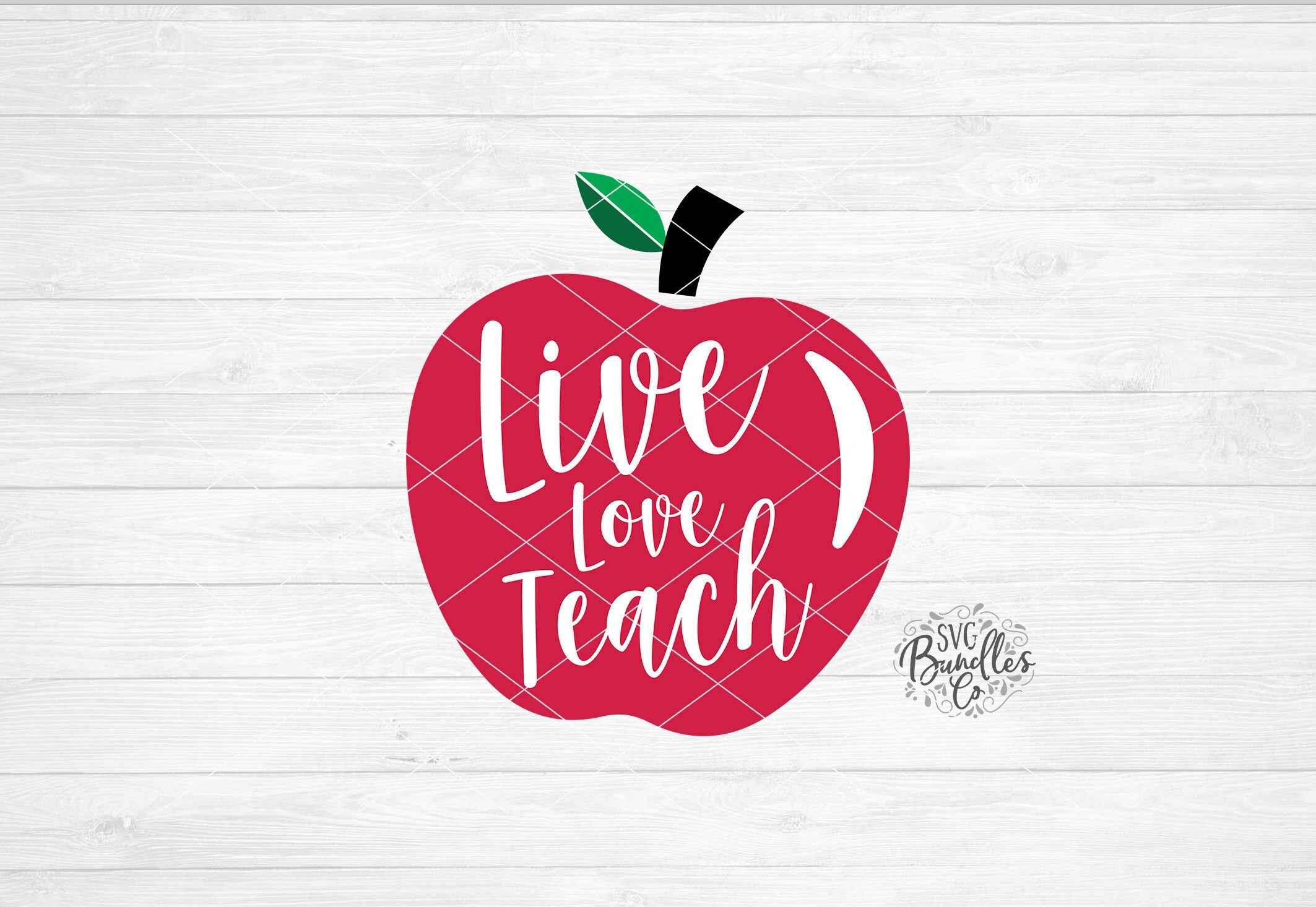 Instant SVG/DXF/PNG Live Love Teach svg school svg teacher | Etsy