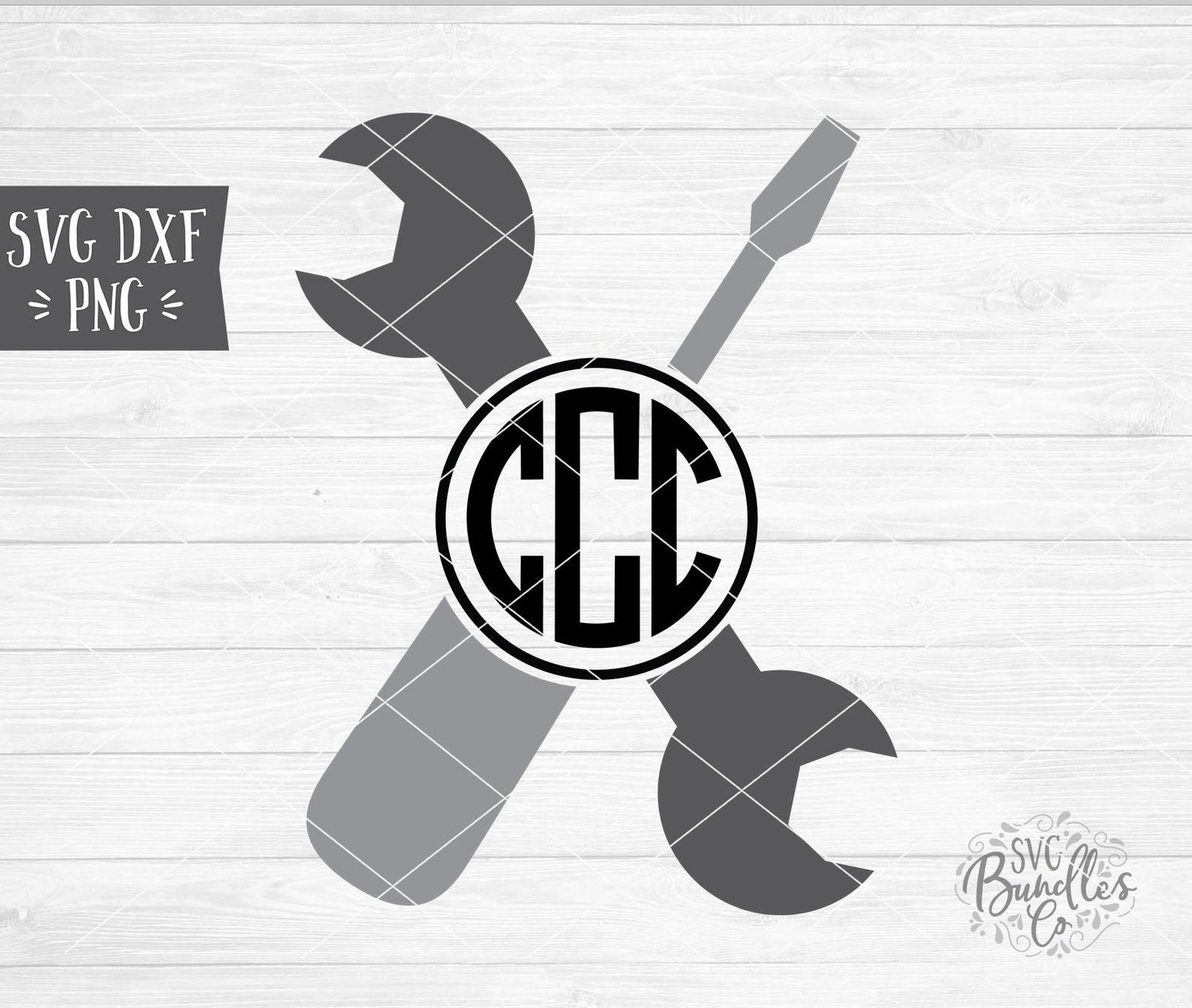 Instant SVG/DXF/PNG Dad Tools Monogram Frame Svg Dad Svg - Etsy