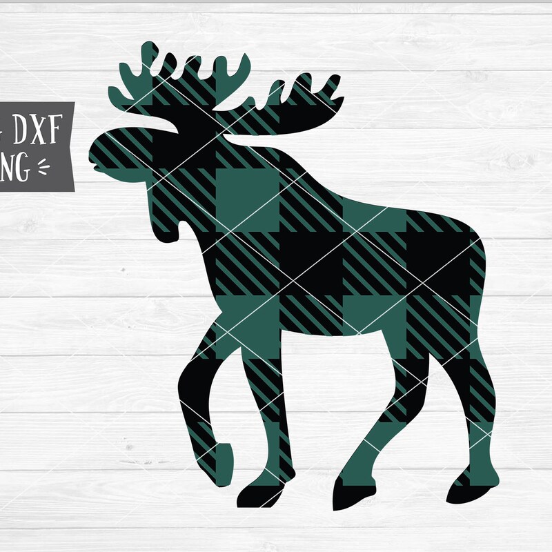 Plaid Moose - Etsy