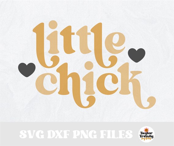 Instant SVG/DXF/PNG Little Chick Svg Retro Easter Svg Easter | Etsy