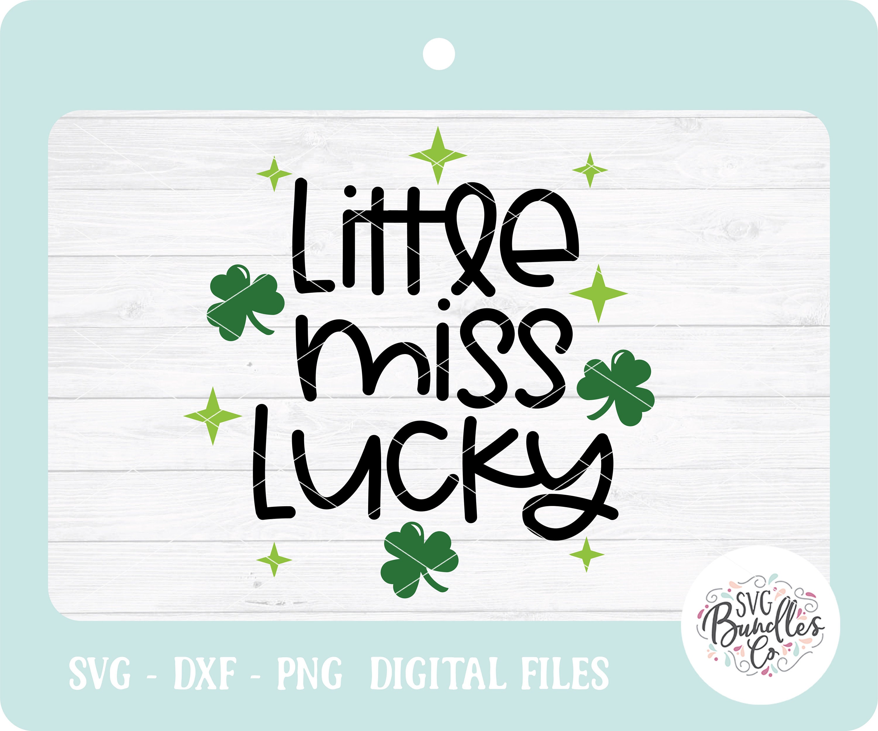 Instant SVG/DXF/PNG little Miss Lucky Svg St | Etsy