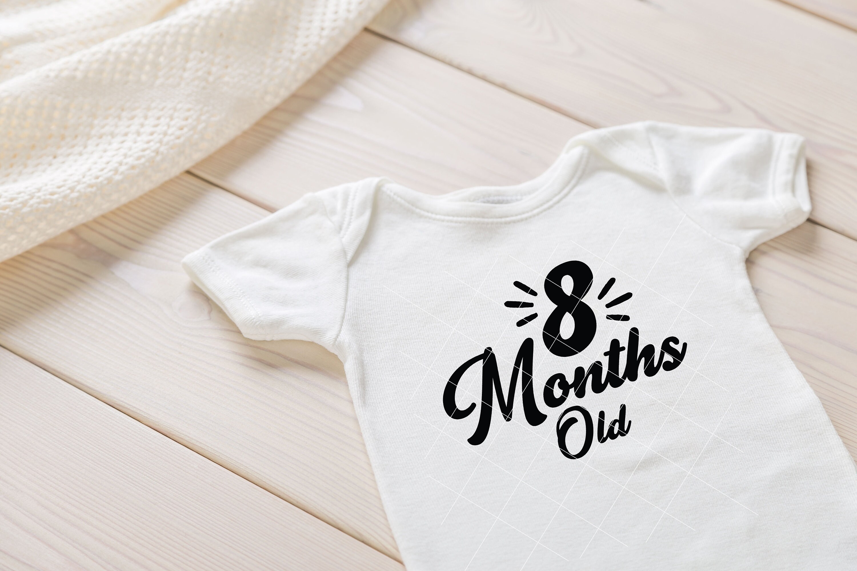 Instant SVG/DXF/PNG Baby Monthly Milestones, Baby Svg, Baby Shirt Svg ...