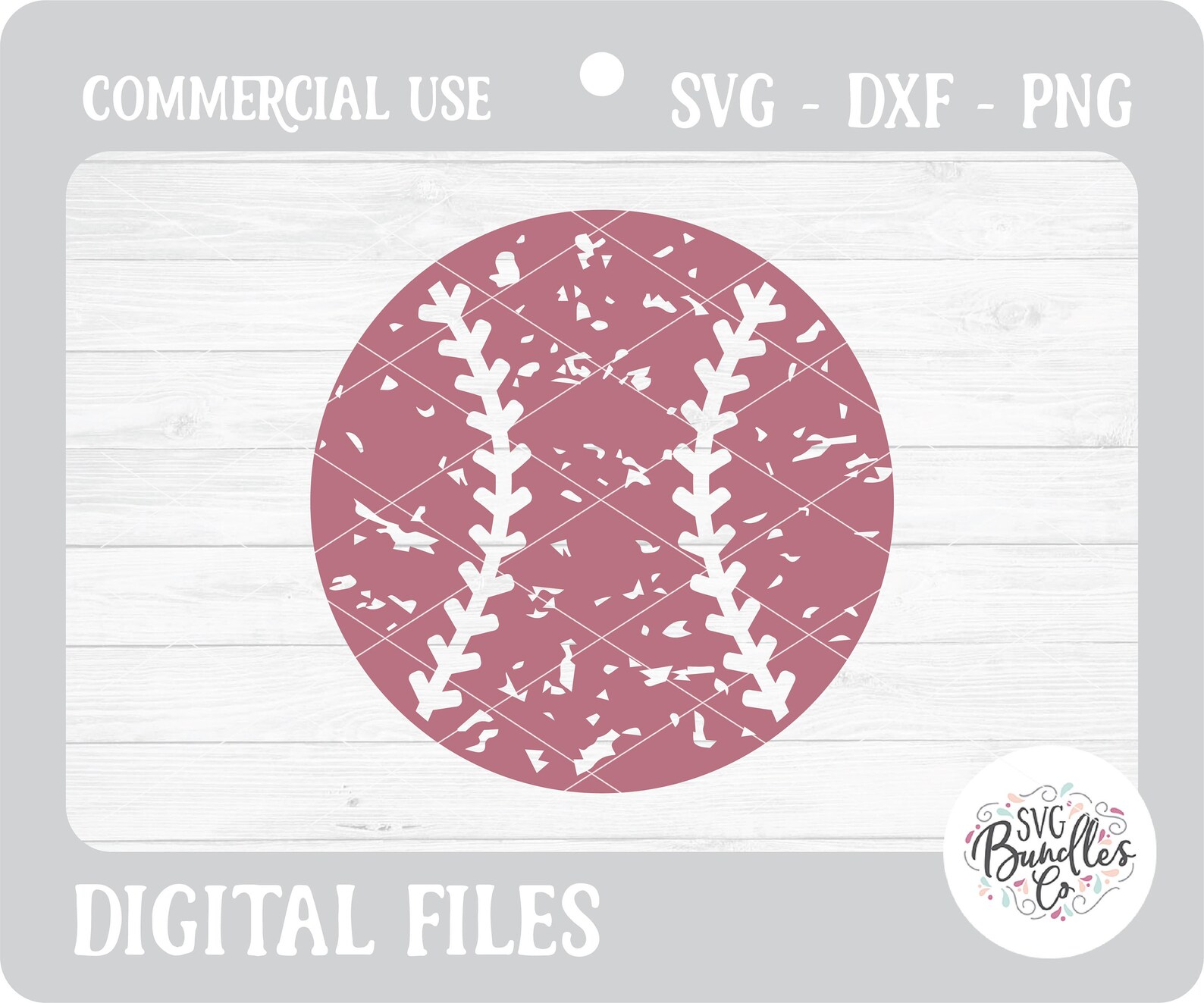 Instant SVG/DXF/PNG Distressed Baseball Svg Baseball Svg - Etsy