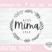 Instant SVG/DXF/PNG Best Mima Ever Svg, Mima Svg, Mothers Day Svg, Cut ...