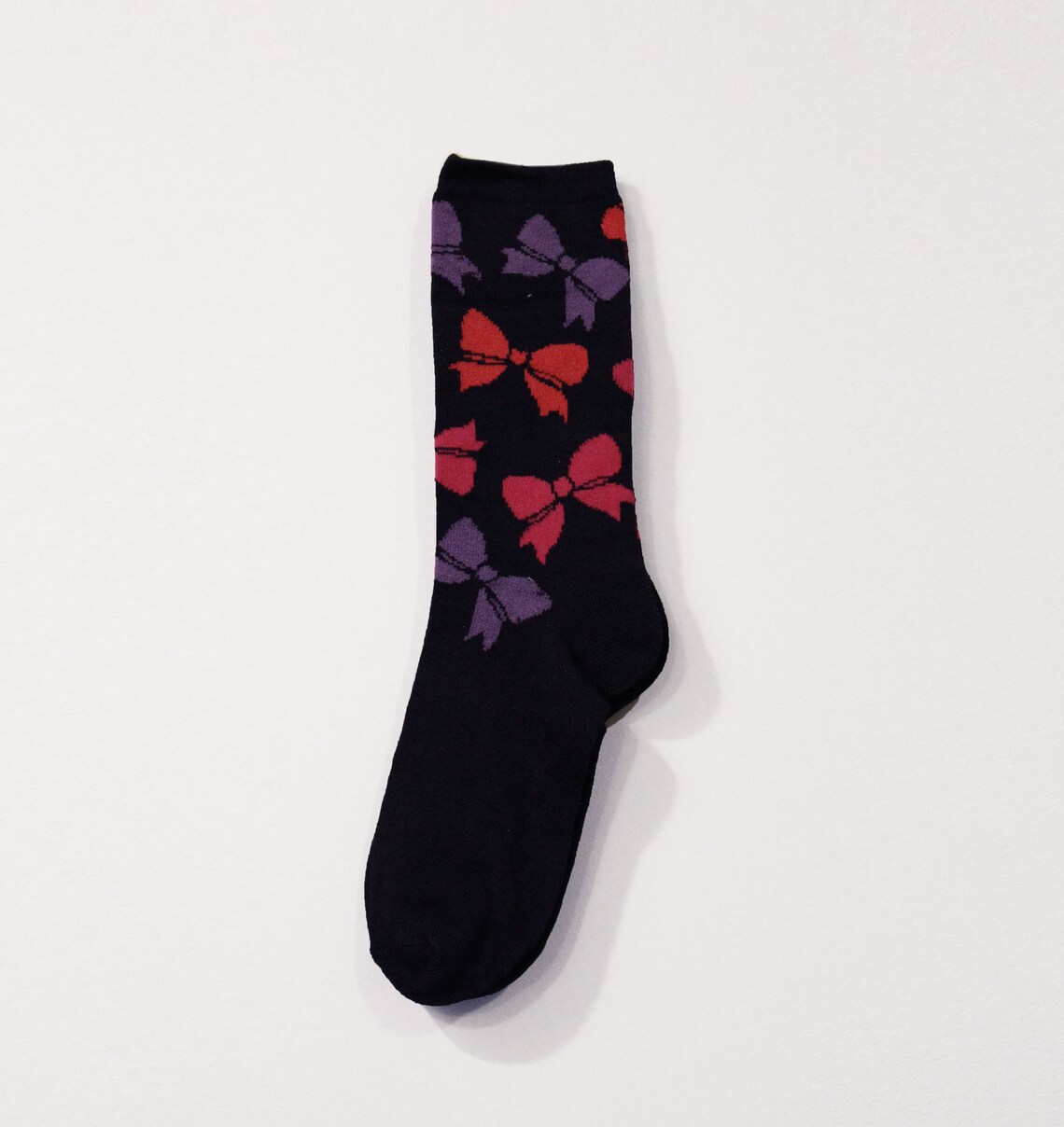 NEW Casual Fun Ribbon Design Socks Women's Fashion Crew - Etsy