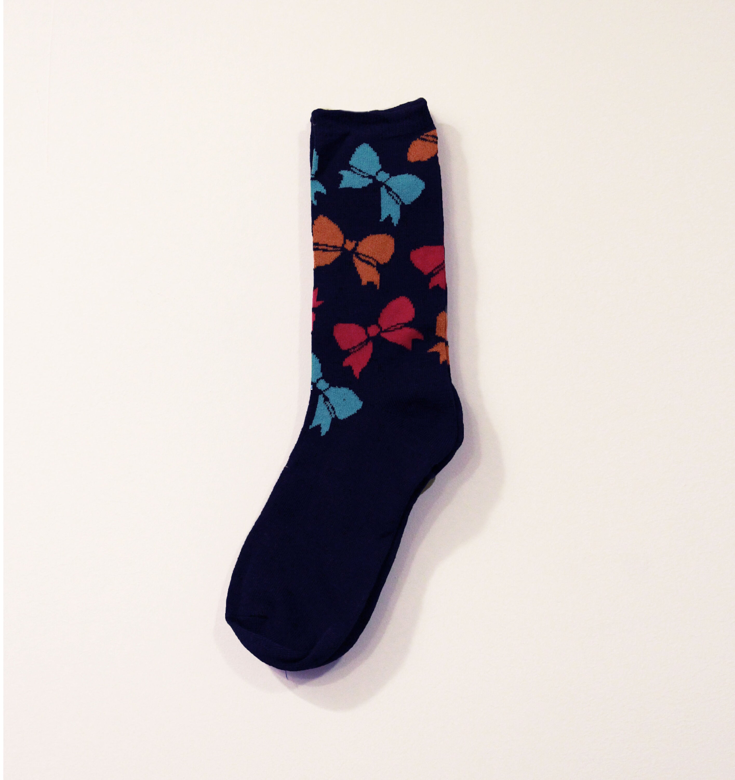 NEW Casual Fun Ribbon Design Socks Women's Fashion Crew - Etsy