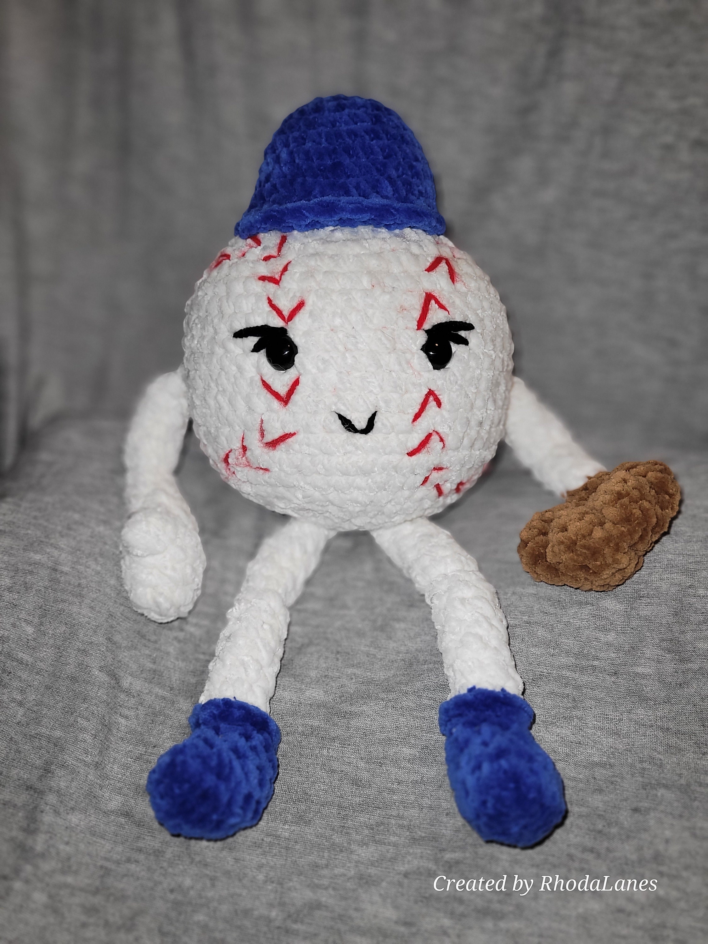 Crochet Softball Buddy, Amigurumi, PDF Pattern ONLY - Etsy