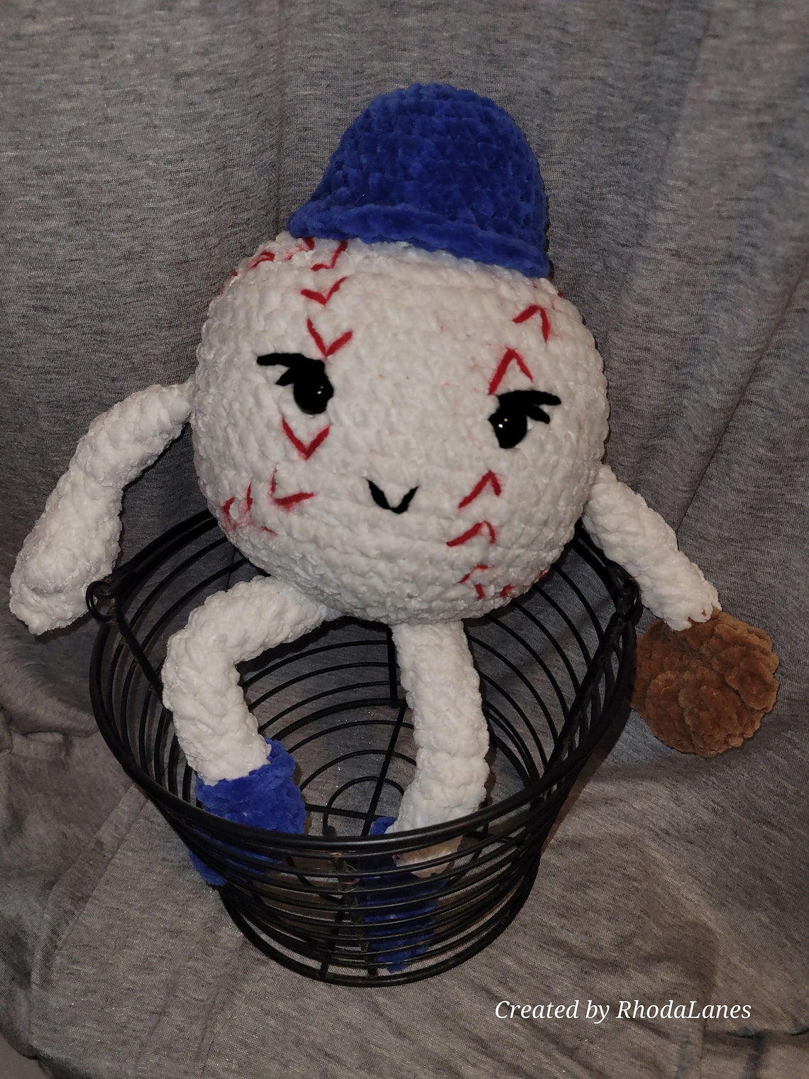 Crochet Softball Buddy, Amigurumi, PDF Pattern ONLY - Etsy