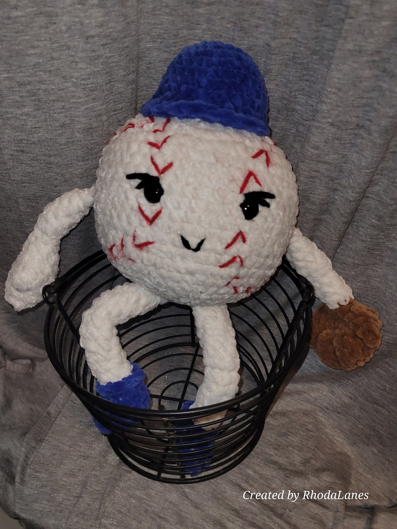 Crochet Softball Buddy, Amigurumi, PDF Pattern ONLY - Etsy