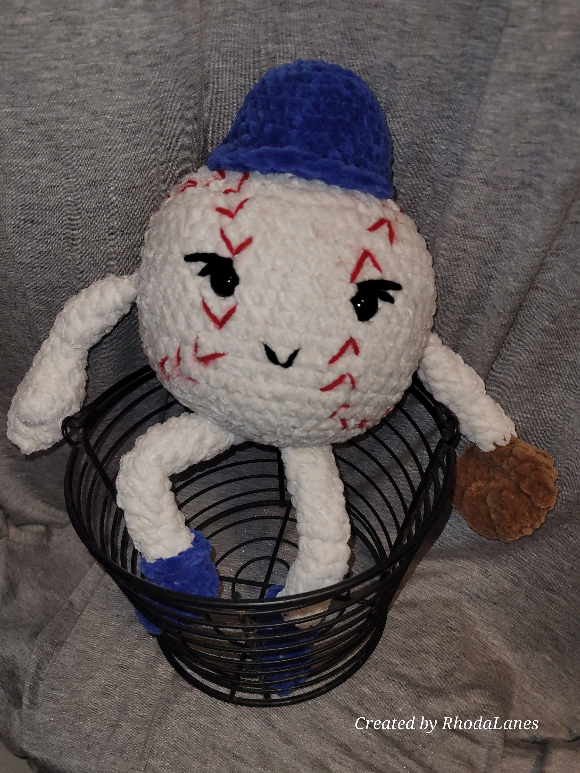 Crochet Softball Buddy, Amigurumi, PDF Pattern ONLY - Etsy