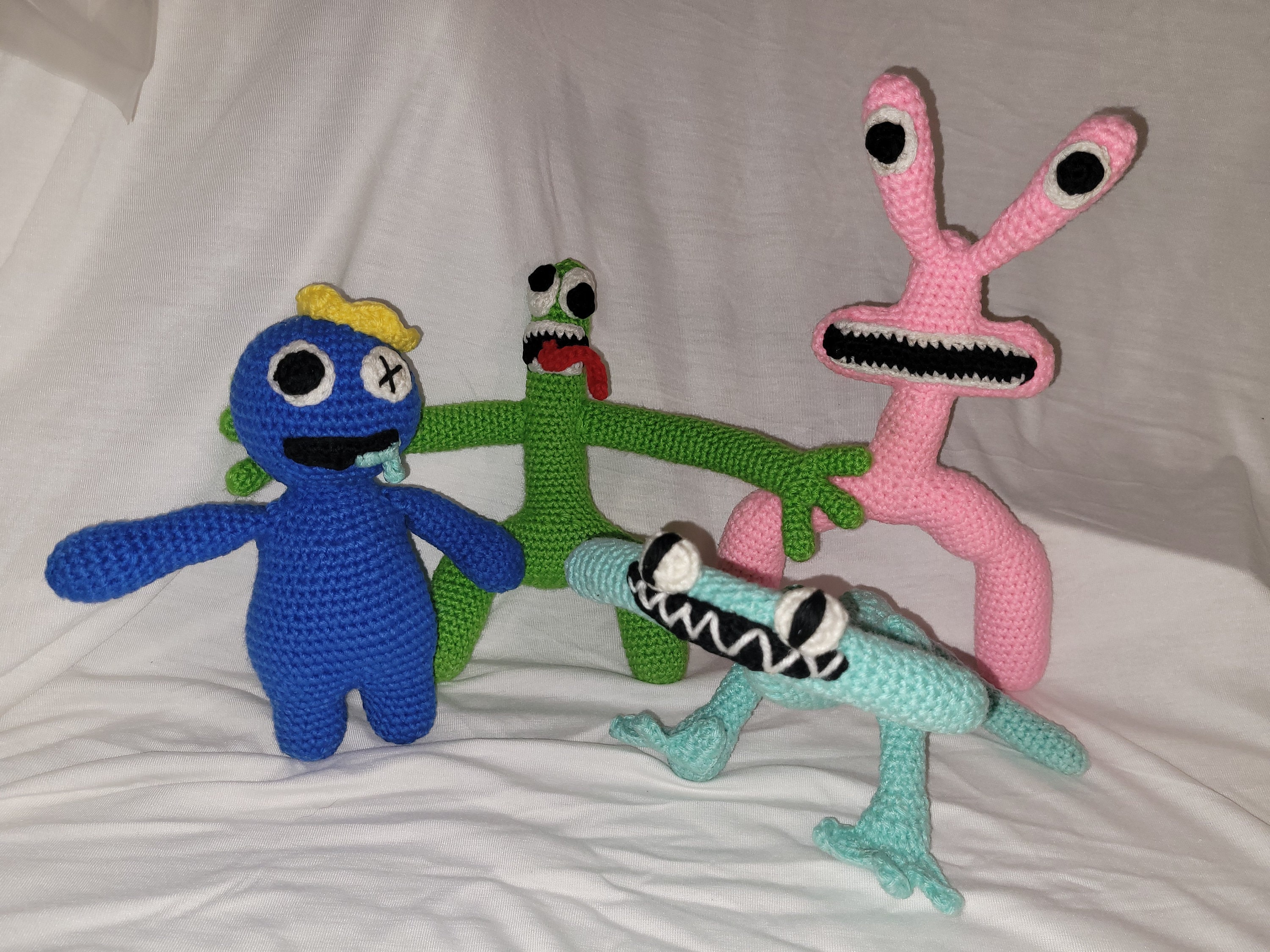 Crochet CYAN Rainbow Pal, Amigurumi, PDF Pattern Only, Video Game ...