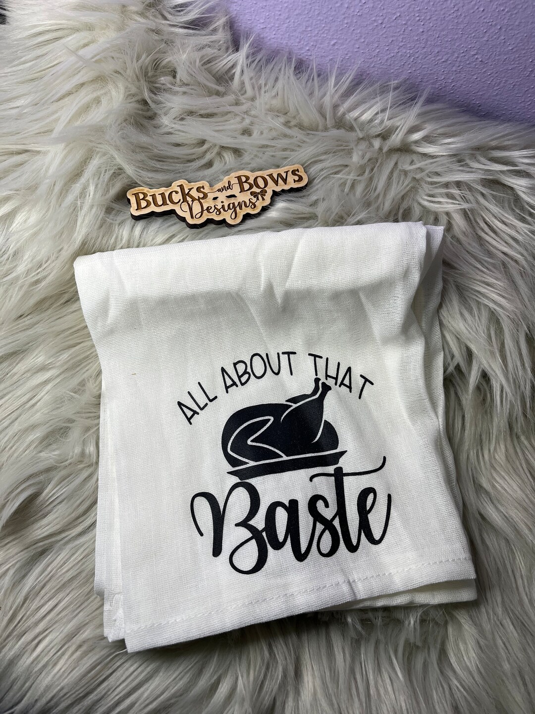 All About That Baste Hand Towel - Etsy